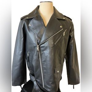 Robert Graham | Jackets & Coats | Nwt Robert Graham Black Vegan Leather ...